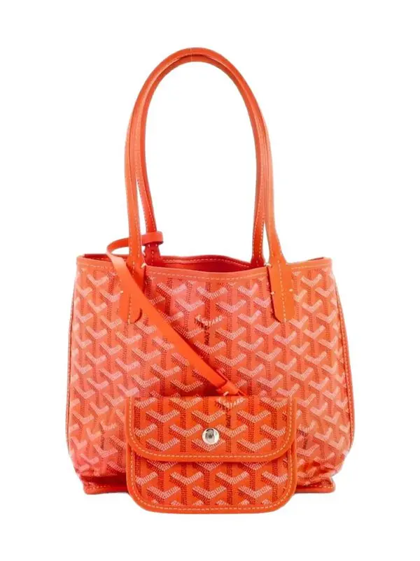 Goyard Anjou Reversible Tote - Orange