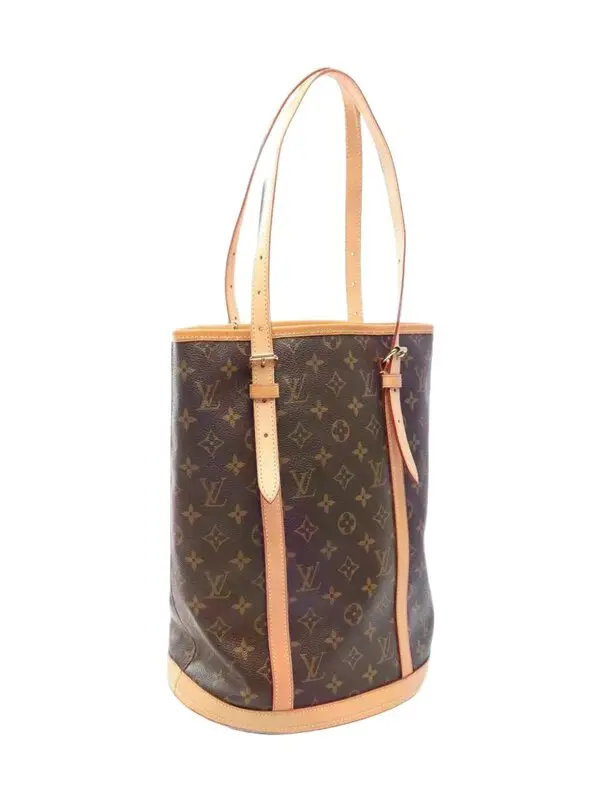 LOUIS VUITTON Monogram Canvas Bucket Shoulder Bag - Brown