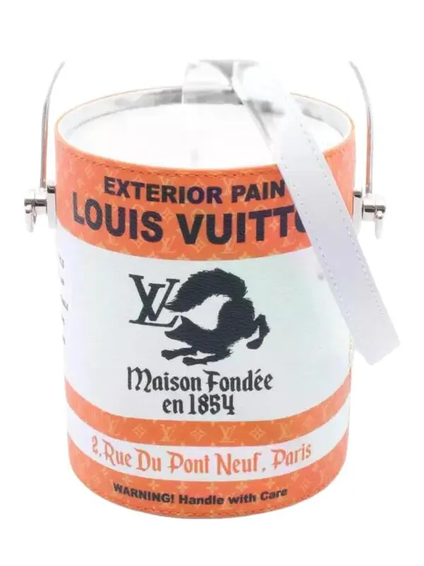 LOUIS VUITTON Paint Can Tote Bag - White