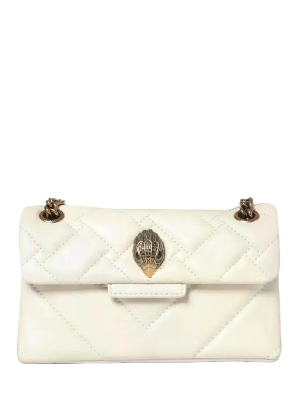 Kurt Geiger Quilted Leather Shoulder Bag - Neutrals