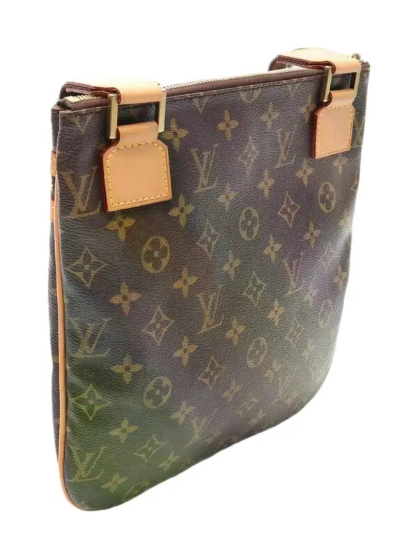 LOUIS VUITTON 2005 Monogram Pochette Bosphore Shoulder Bag - Brown