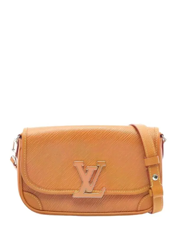 LOUIS VUITTON Epi Leather Business Shoulder Bag - Brown