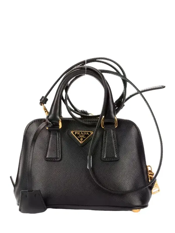 Prada Mini Promenade Tote Bag - Black