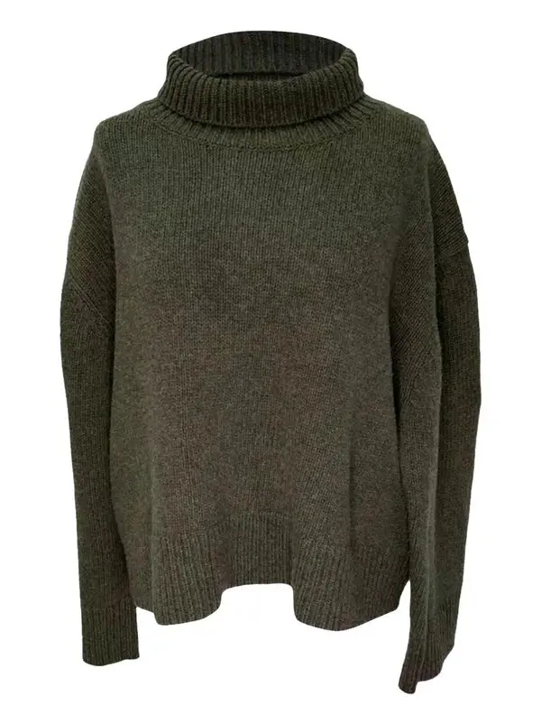 NILI LOTAN Omaira Turtleneck Sweater - Green