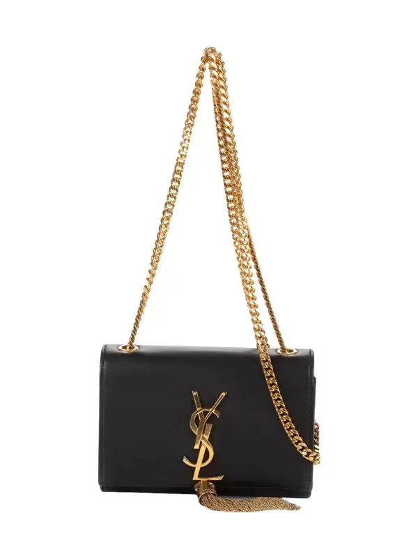 Saint Laurent Kate Tassel Shoulder Bag - Black