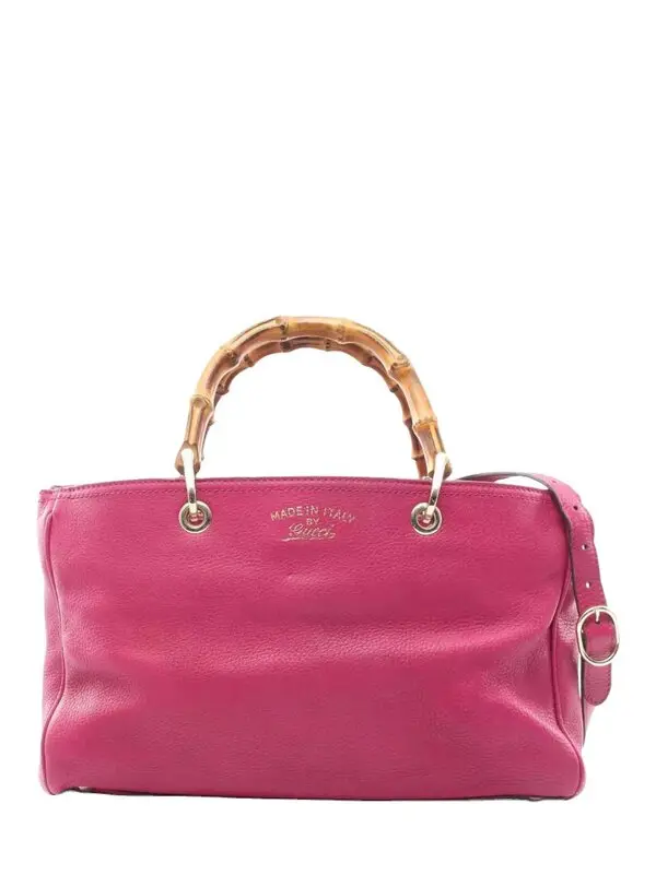 Gucci Bamboo Shopper Tote Bag - Pink