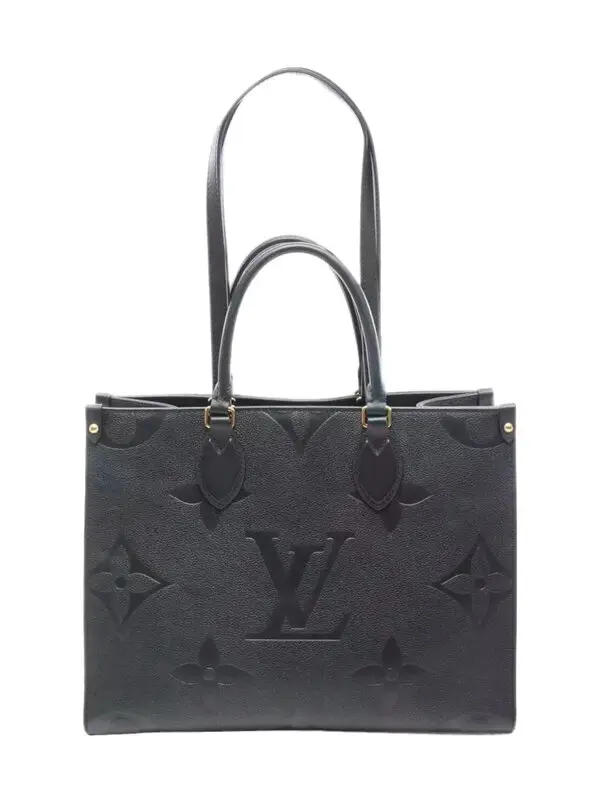 LOUIS VUITTON Monogram Empreinte Onthego Tote Bag - Black