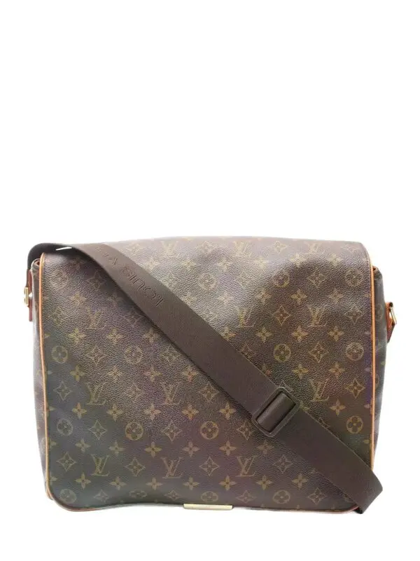 LOUIS VUITTON Monogram Aves Shoulder Bag - Brown