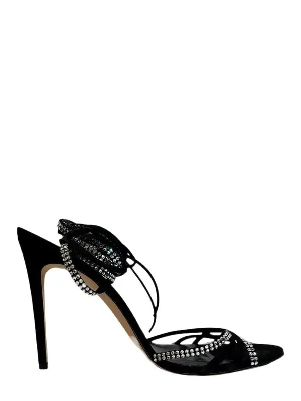 Paris Texas Holly Nicole Strappy Sandals - Black