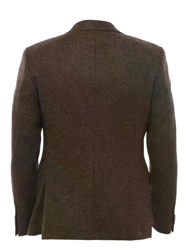 Corneliani Nino Danieli Single-breasted Blazer - Brown