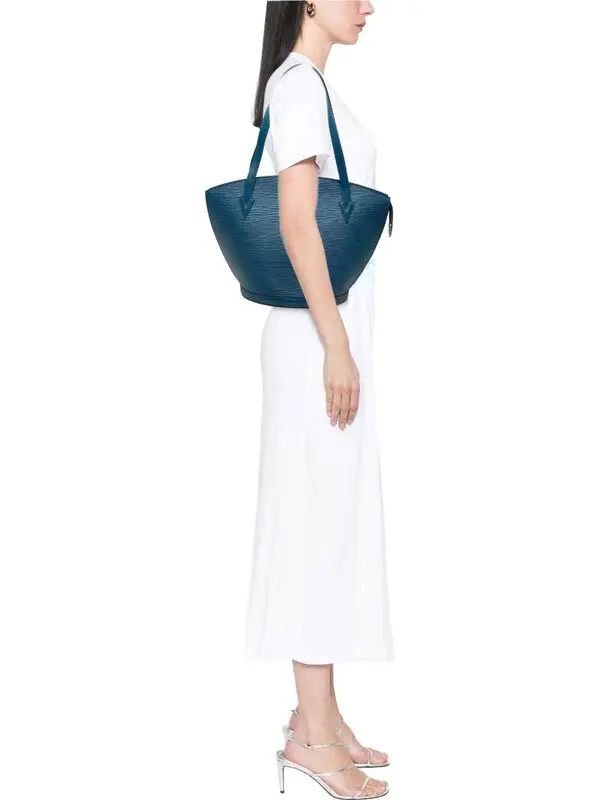 LOUIS VUITTON Epi Saint Jacques Gm Shoulder Bag - Blue