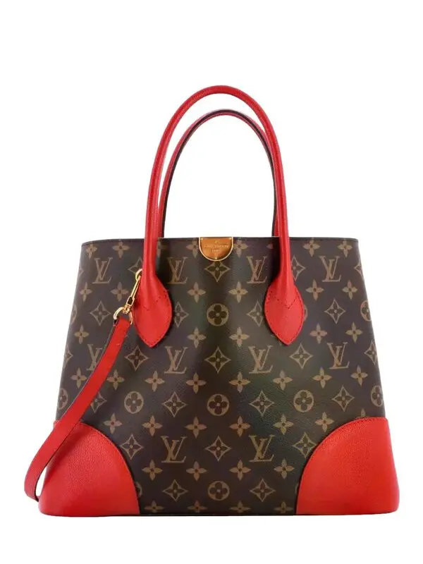 LOUIS VUITTON Monogram Canvas Flandrin Tote Bag - Brown