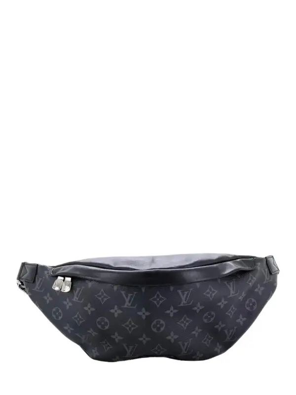 LOUIS VUITTON Monogram Eclipse Canvas Belt Bag - Black