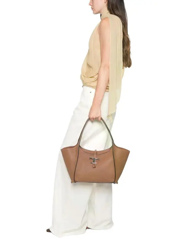 TOD'S T Timeless Shoulder Bag - Brown