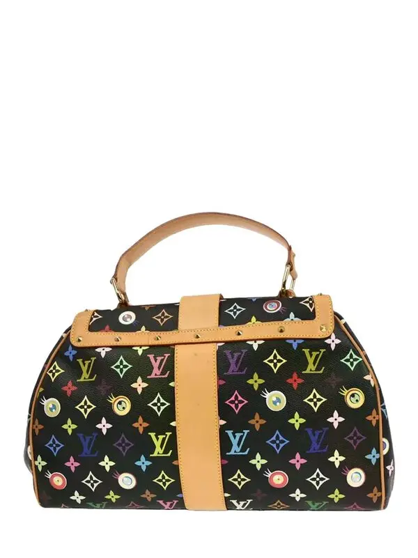 LOUIS VUITTON 2003 Eye Love Monogram Handbag - Black