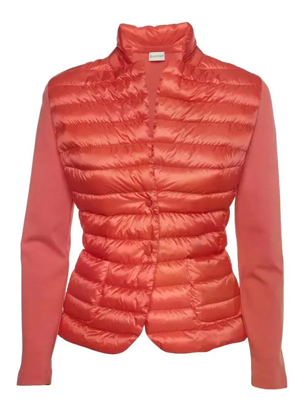 Moncler Quilted Down Jacket - Pink