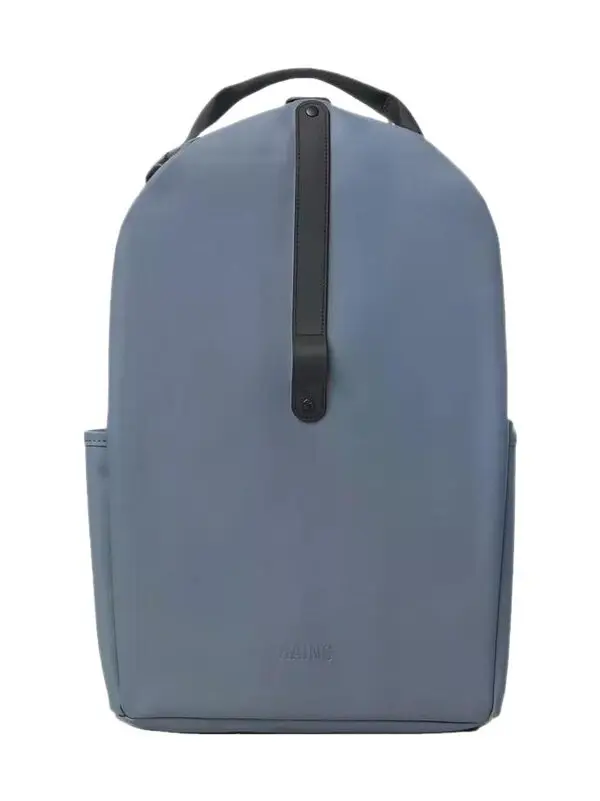 Rains Logo-embossed Backpack - Blue
