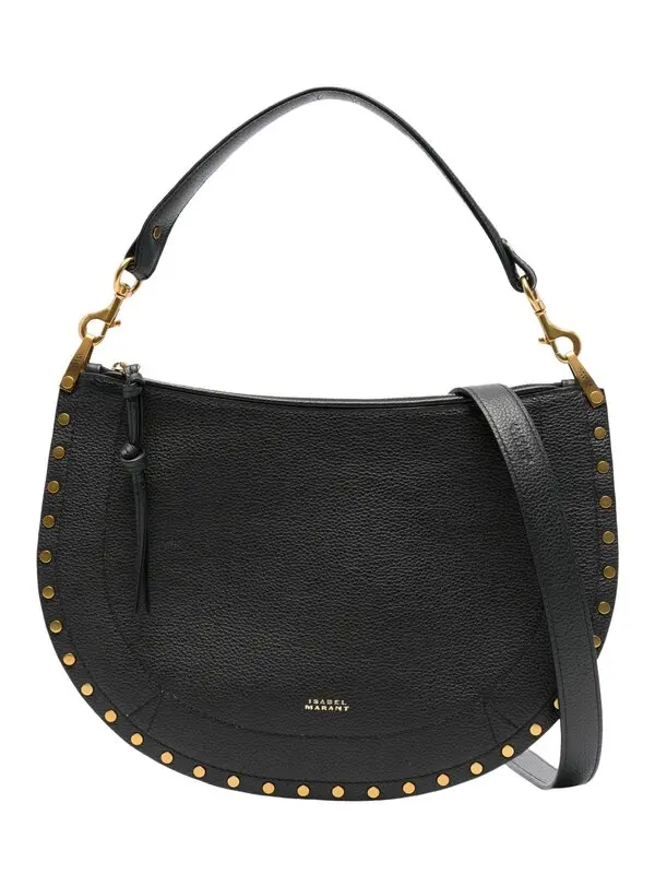 Isabel Marant Étoile Oskan Soft Zip Shoulder Bag - Black