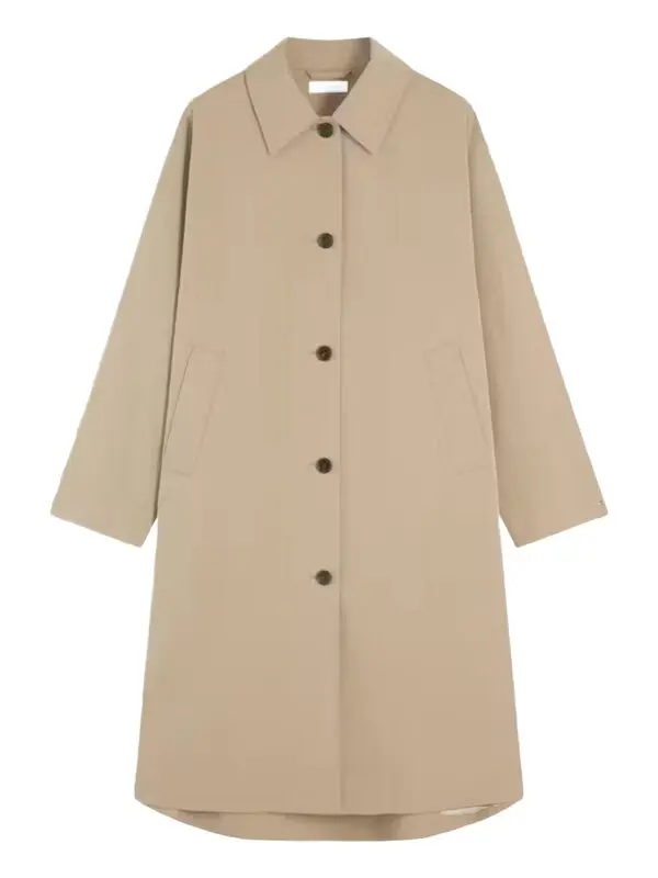 Tommy Hilfiger Cotton Coat - Brown