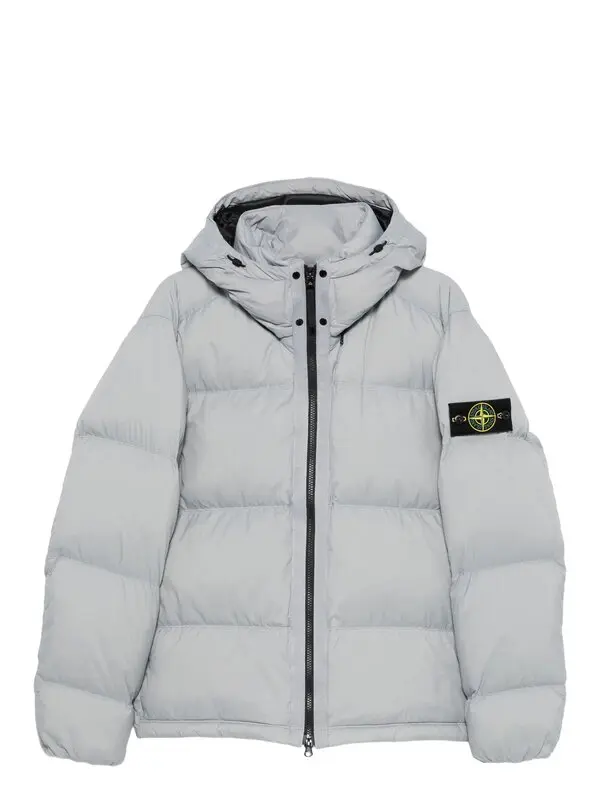Stone Island Matt Ripstop Cordura Down Jacket - Blue