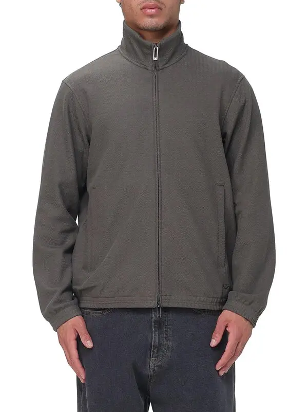 Emporio Armani Zip-up Jacket - Grey