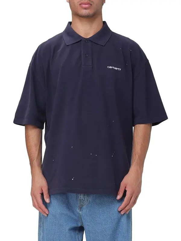 Carhartt Work In Progress Polo Shirt - Navy