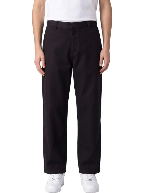 Carhartt Work In Progress Relaxed Fit Trousers - Black
