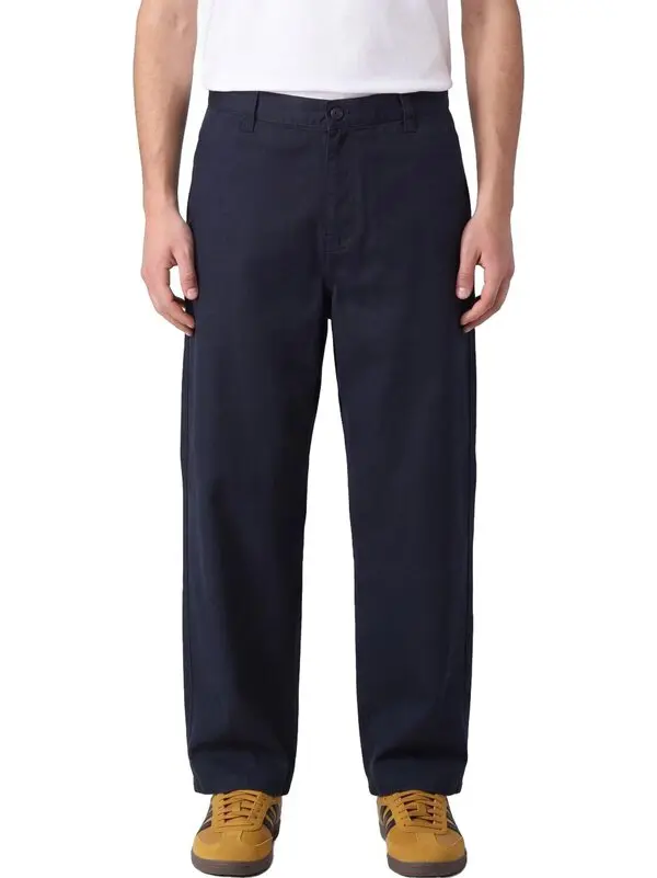 Carhartt Work In Progress Relaxed Fit Trousers - Navy