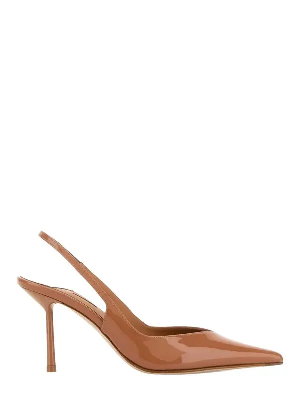 LE SILLA Slingback High Heel Shoes - Brown