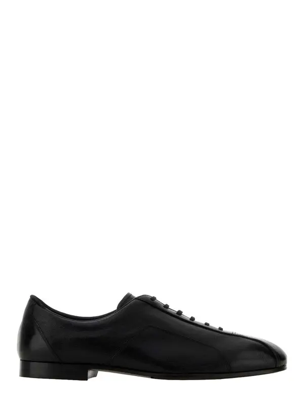JIL SANDER Lace-up Sneakers - Black
