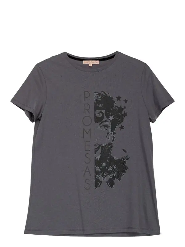 Dolores Promesas Printed T-shirt - Grey