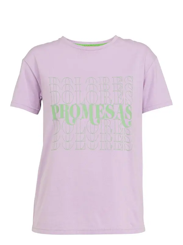 Dolores Promesas Cotton T-shirt - Pink