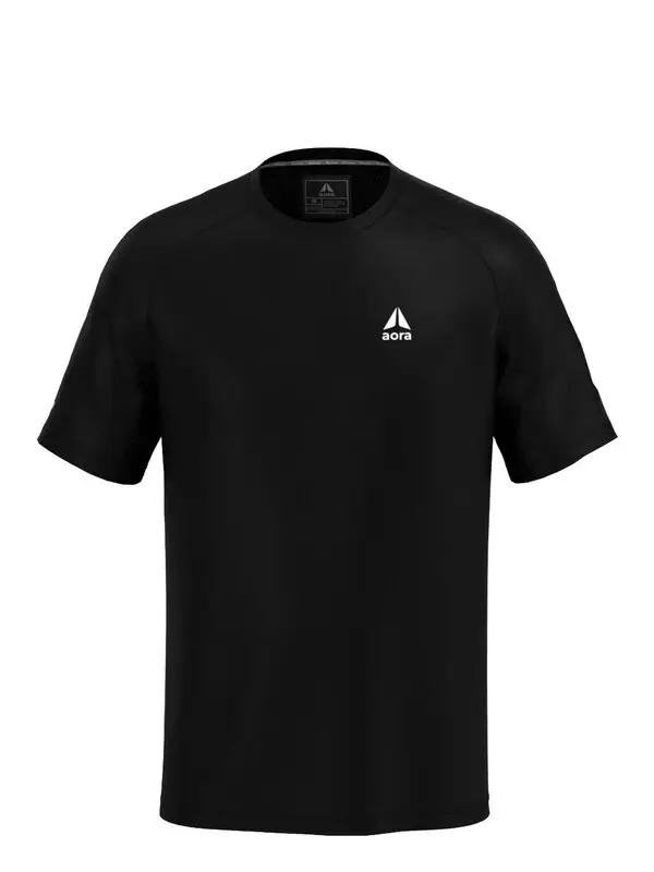 AORA ATHLETICS Performance Eco-friendly T-shirt - Black