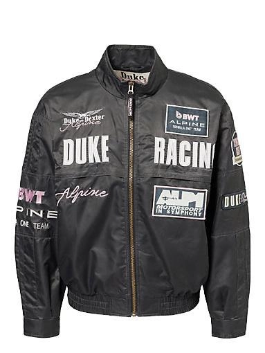 DUKE + DEXTER Alpine Formula One Woven Jacket - Black