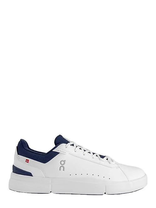 On The Roger Advantage Faux-leather Trainers - White Midnight