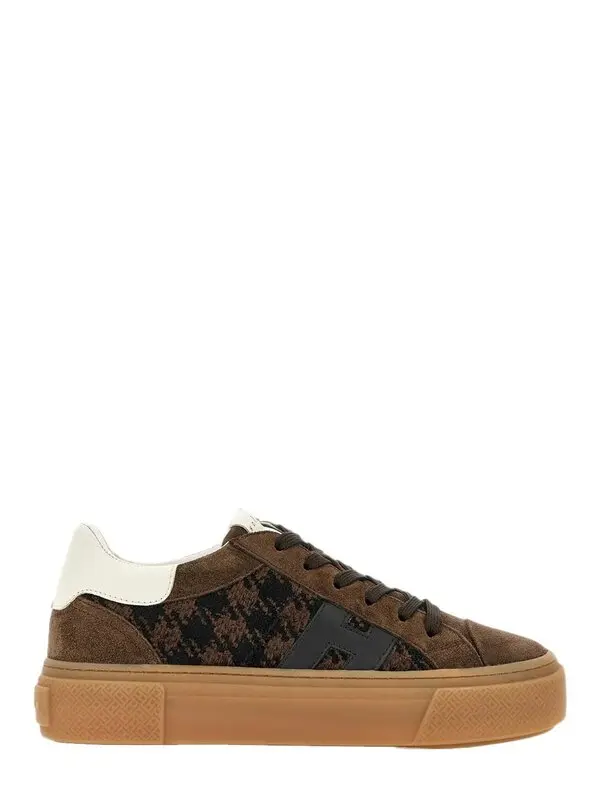 Hogan H705 Lace-up Sneakers - Brown