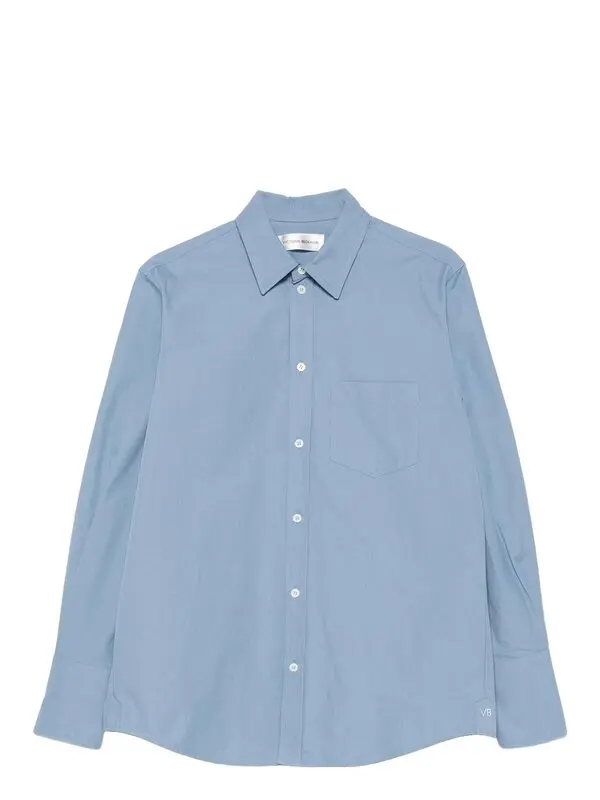 Victoria Beckham Perry Oxford Shirt - Blue