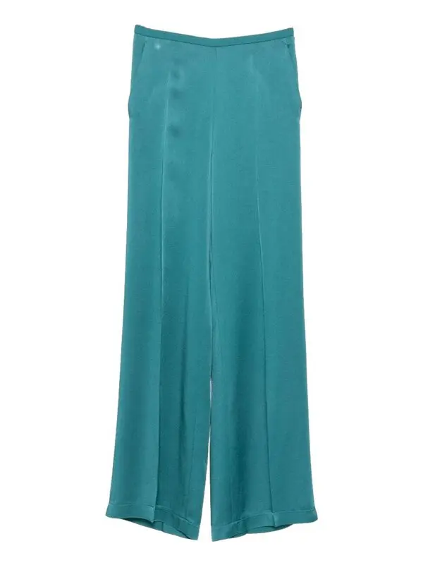FORTE_FORTE High-waisted Trousers - Green