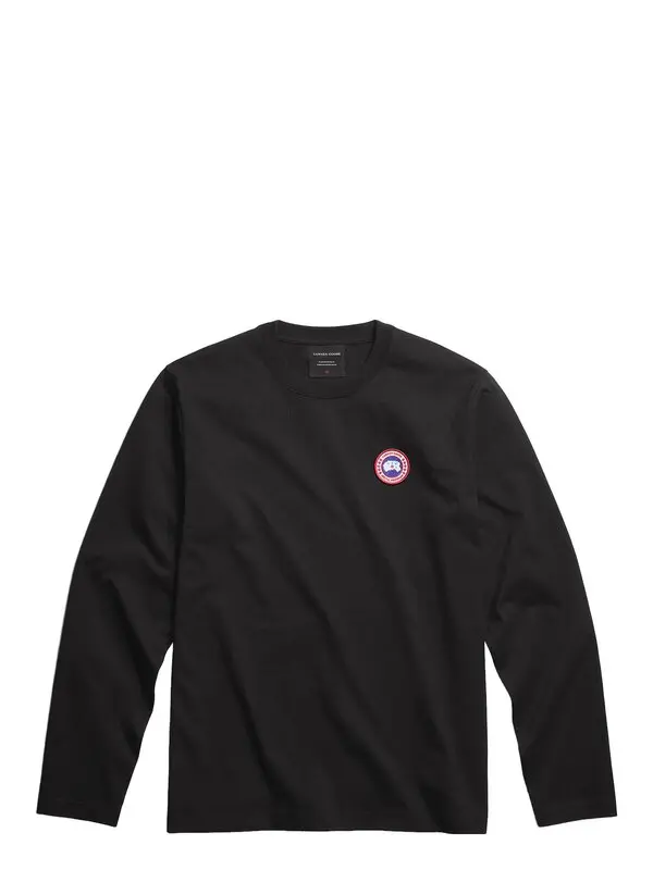 Canada Goose Vantage Long Sleeve T-shirt - Black