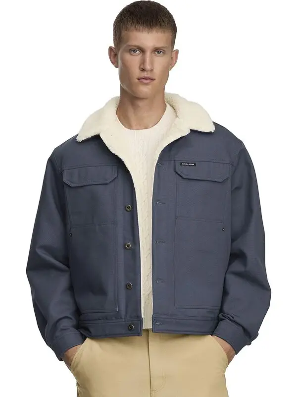 Canada Goose Ash Lightweight Jacket - Dusk Blue/bone