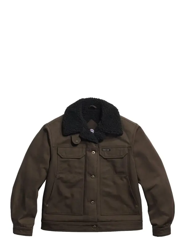 Canada Goose Ash Lightweight Bomber Jacket - Terra/black