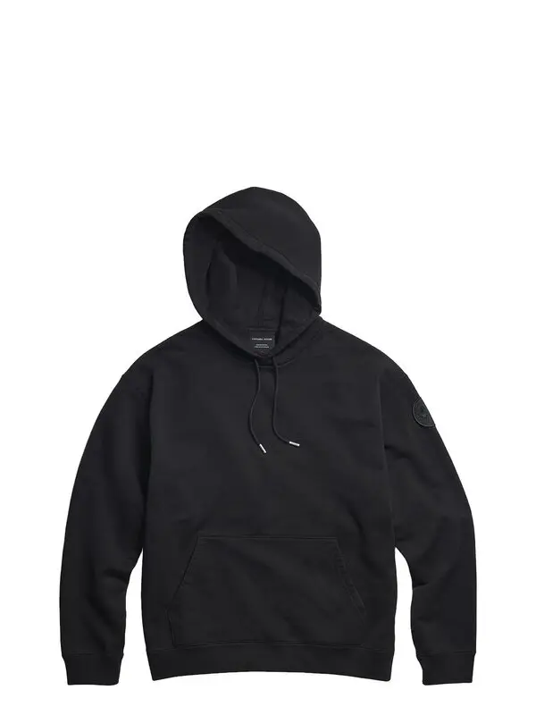 Canada Goose Rove Relaxed Hoodie Tonal Disc - Black