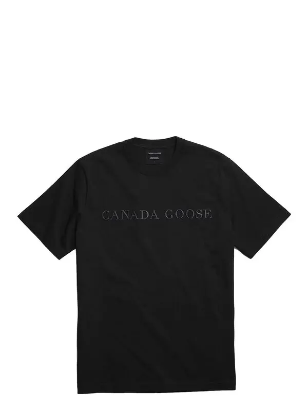 Canada Goose Ocra Embroidered T-shirt - Black