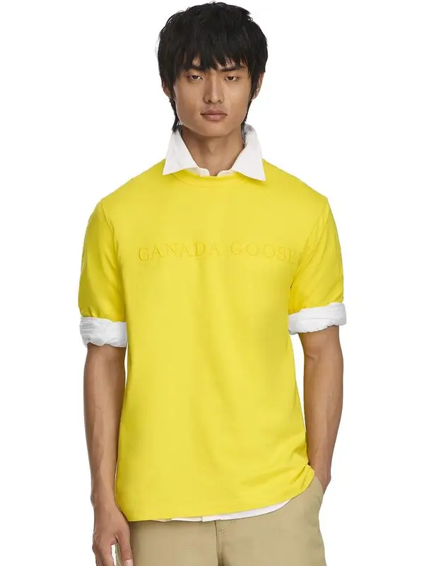 Canada Goose Ocra Embroidered T-shirt - Solar Aria