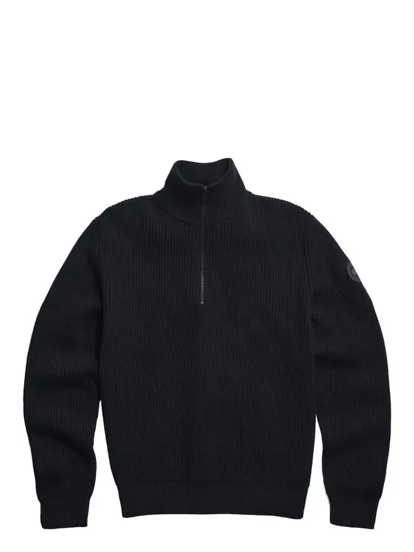 Canada Goose Mckinney Knit Quarter Zip - Black