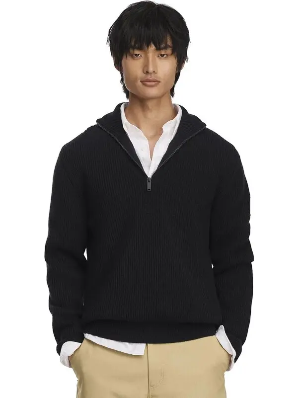 Canada Goose Mckinney Knit Quarter Zip - Black