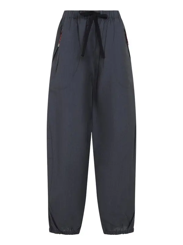 Prada Straight-leg Wool-mohair Pants - Blue