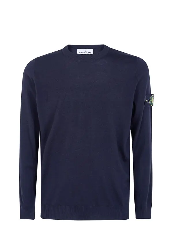 Stone Island Crewneck Sweatshirt - Black