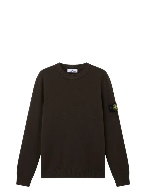 Stone Island Crewneck Sweatshirt - Coalgrey
