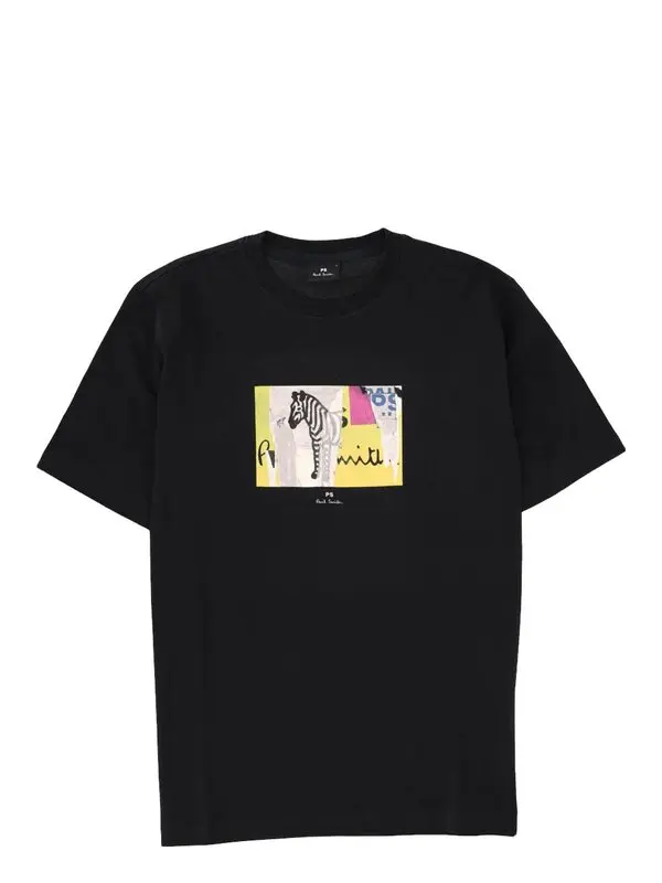 Paul Smith Organic Cotton T-shirt - Black